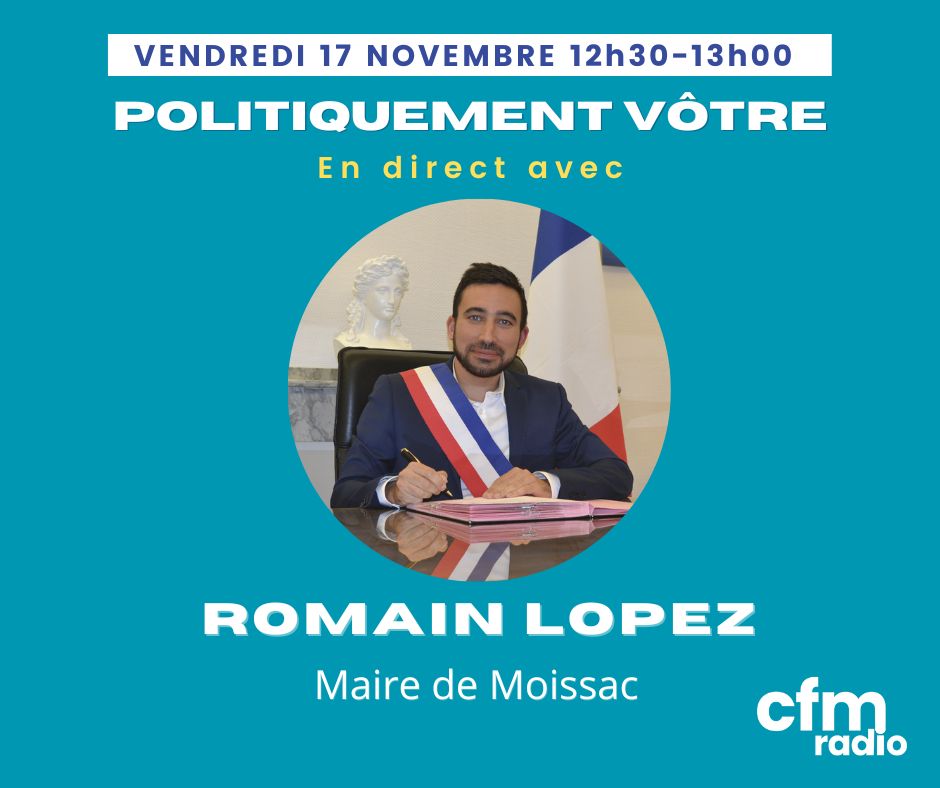 Romain Lopez maire de Moissac