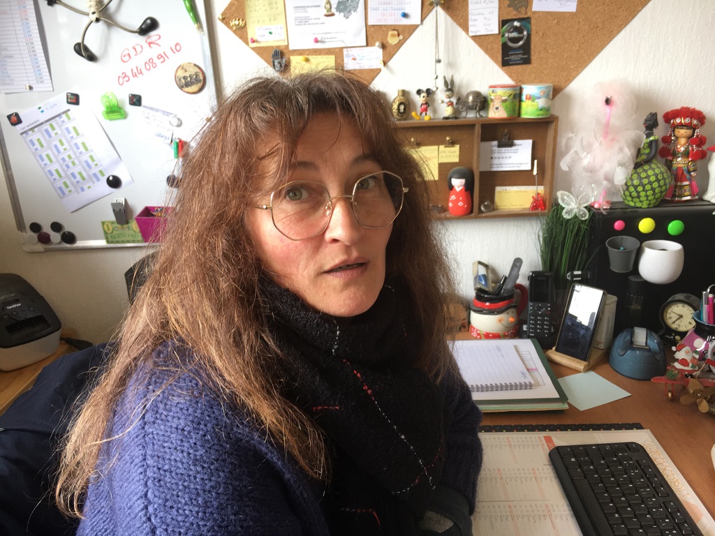 Marie, encadrante technique