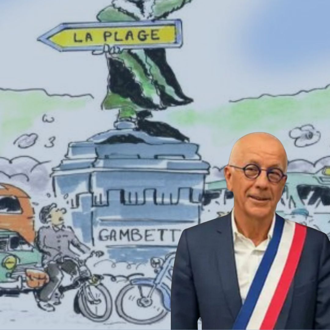 Jean Luc Marx, maire de Cahors, au Bouchon de la RN20