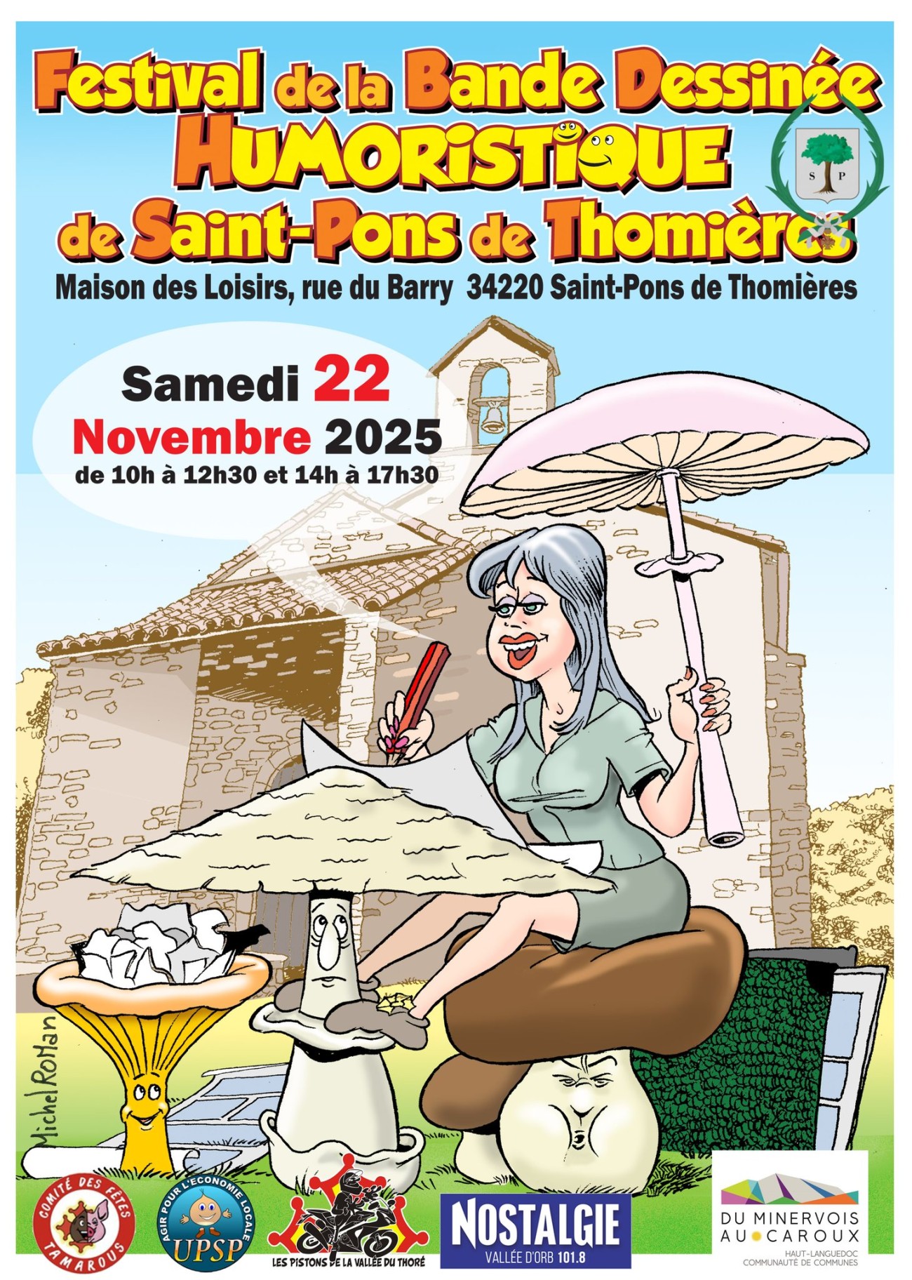 Festival de la BD humoristique : les auteur·rices de la 3ème édition