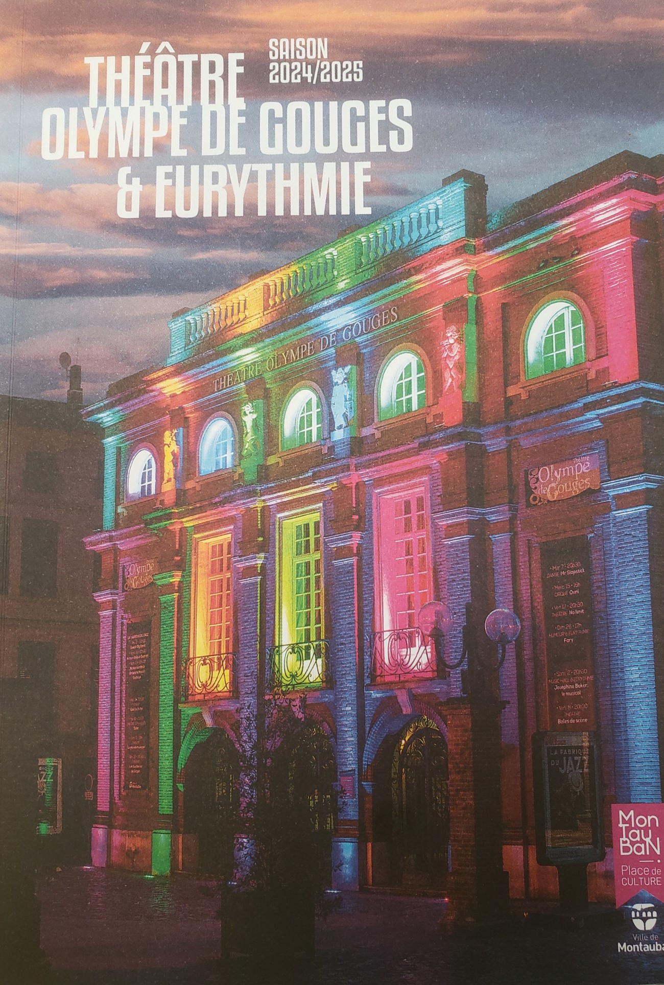 Lancement de la nouvelle saison du théâtre Olympe de Gouges et d’Eurythmie