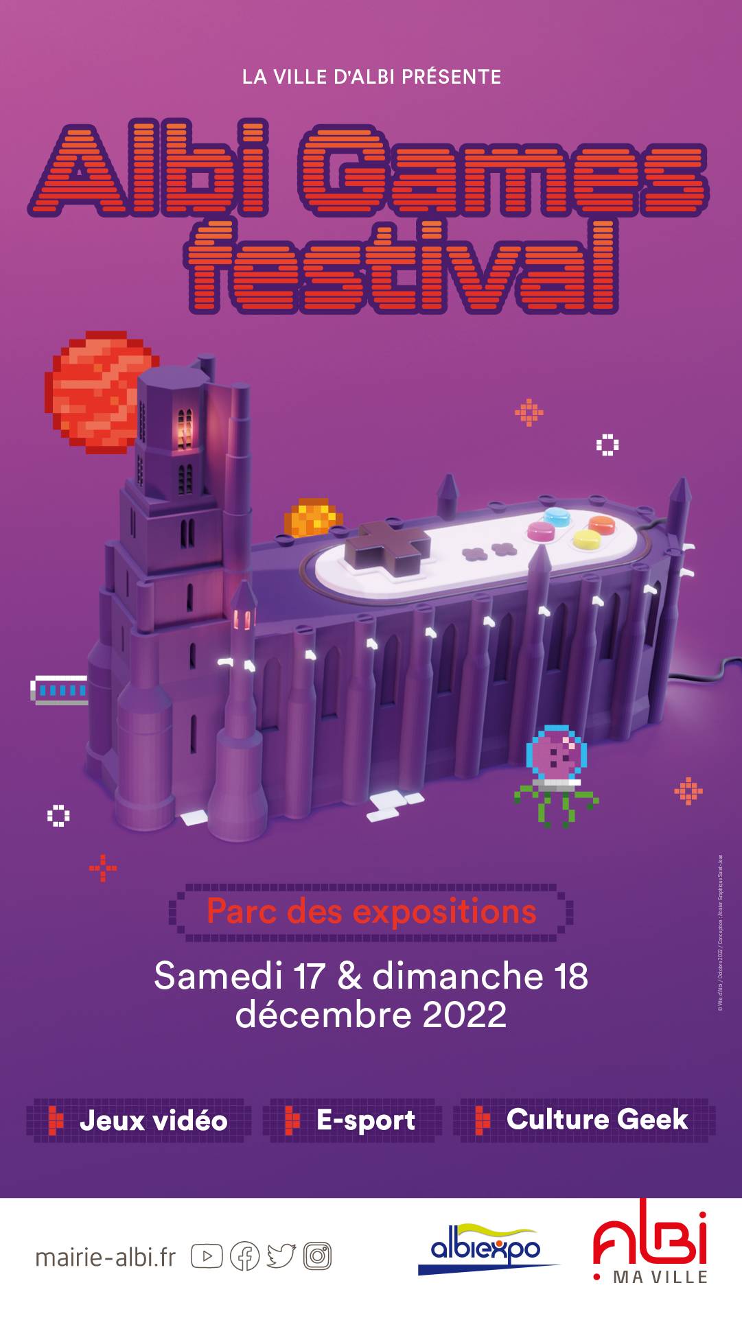 Albi Games Festival et Poulailler collectif à Cordes